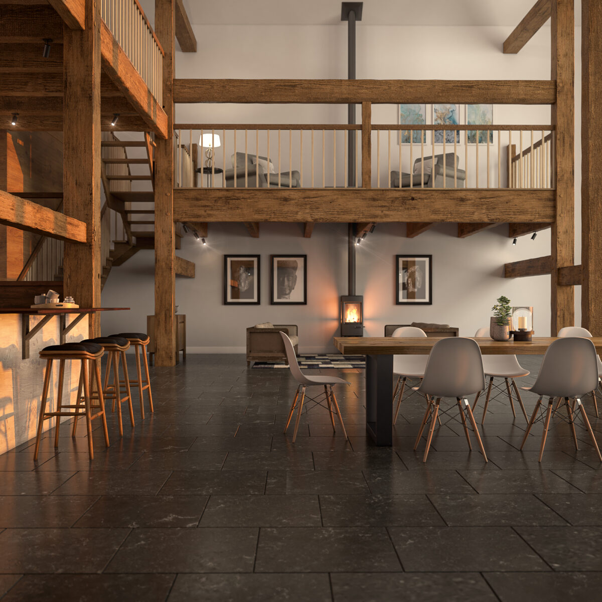 Oak Frame Interior - TIGERX